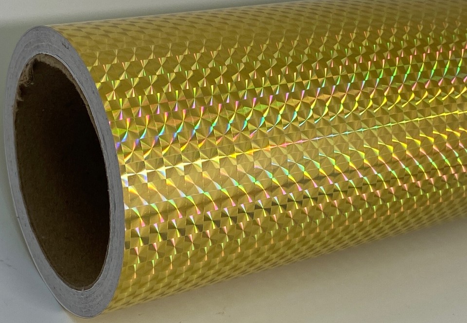 PRISM Sign Vinyl, Holographic 1/4" Mosaic, Pick Color + Size, Fantasy ...