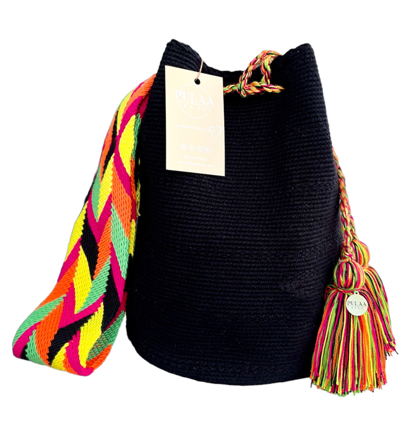 Wayuu Mochila Bag - Hadmade Crochet Bag - High Quality Boho Style | eBay