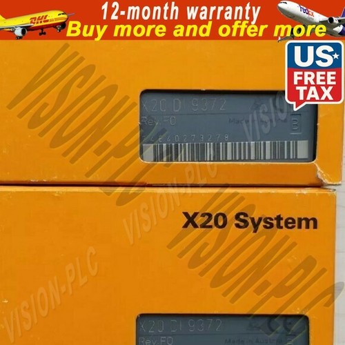 One B&R X20 DI 9372 PLC Module X20DI9372 New In Box Expedited Shipping ...