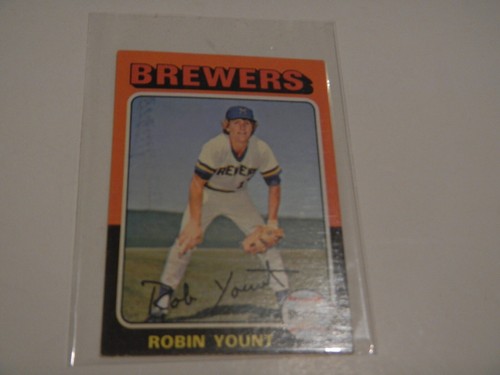 Robin Yount rookie card Topps 1975. Mini set NM | eBay