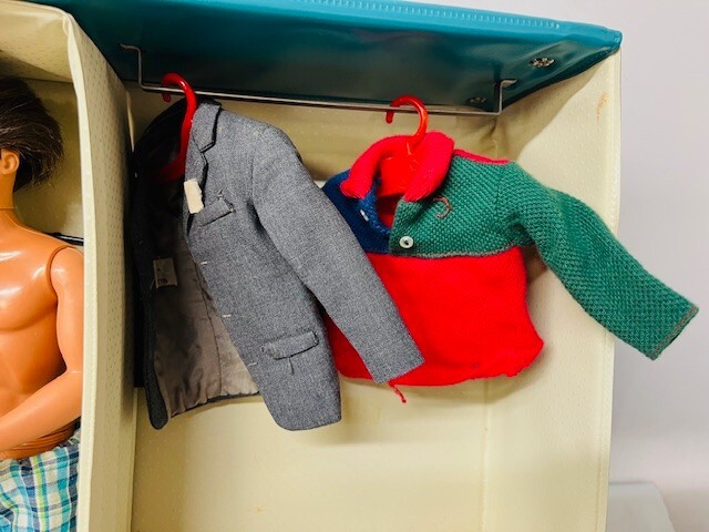 1962 Mattel Ken Doll Case w/ Ken and Clothes Inside | eBay