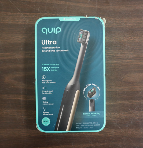 Quip Ultra Smart Sonic Electric Toothbrush - Eclipse - NEW! | eBay