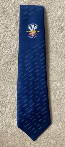 Rare Vintage 100 Glorious Years Of Welsh Rugby 1880 - 1980 tie Wales ...