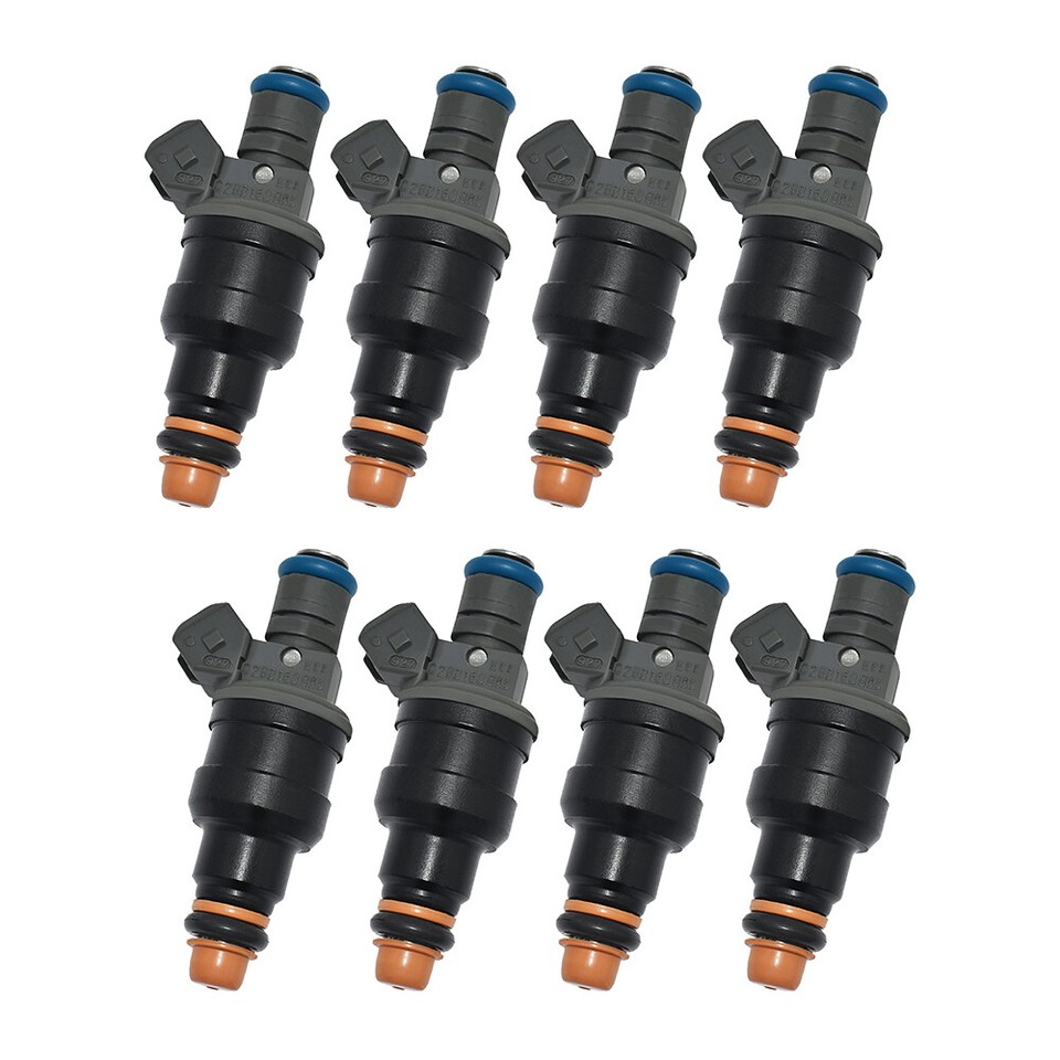 8PCS Fuel Injectors EV1 GM TPI 22lb/hr for 5.7L 5.0L Corvette Camaro ...