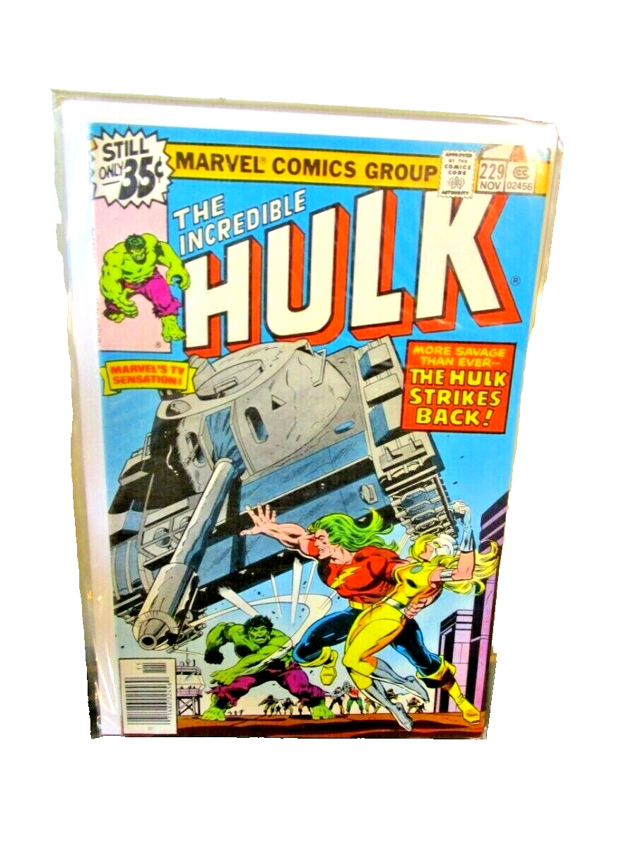 INCREDIBLE HULK #229 1978 MARVEL BAGGED BOARDED | eBay