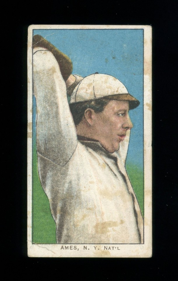 1909-11 T206 - RED AMES (HANDS OVER HEAD) - POLAR BEAR | eBay