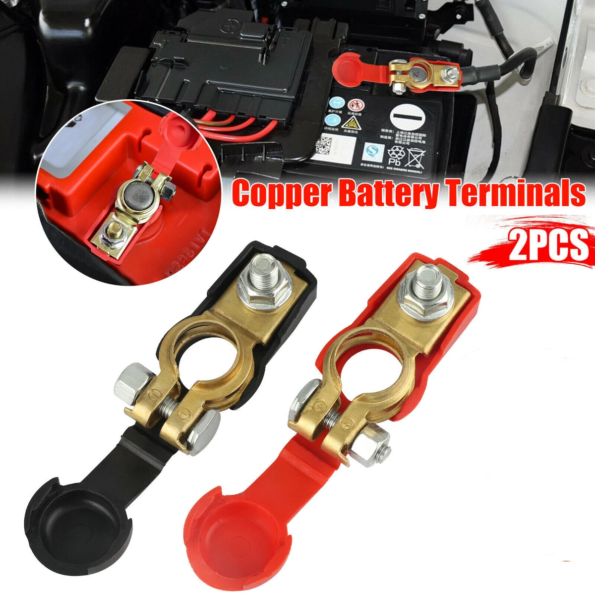 Car Battery Positive Negative