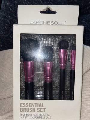 JAPONESQUE Essential Brush Set Worth Portable Case | eBay
