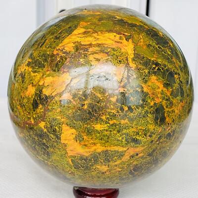 Natural Realgar Stone Sphere Crystal Ball Quartz Decor Healing 3110G | eBay