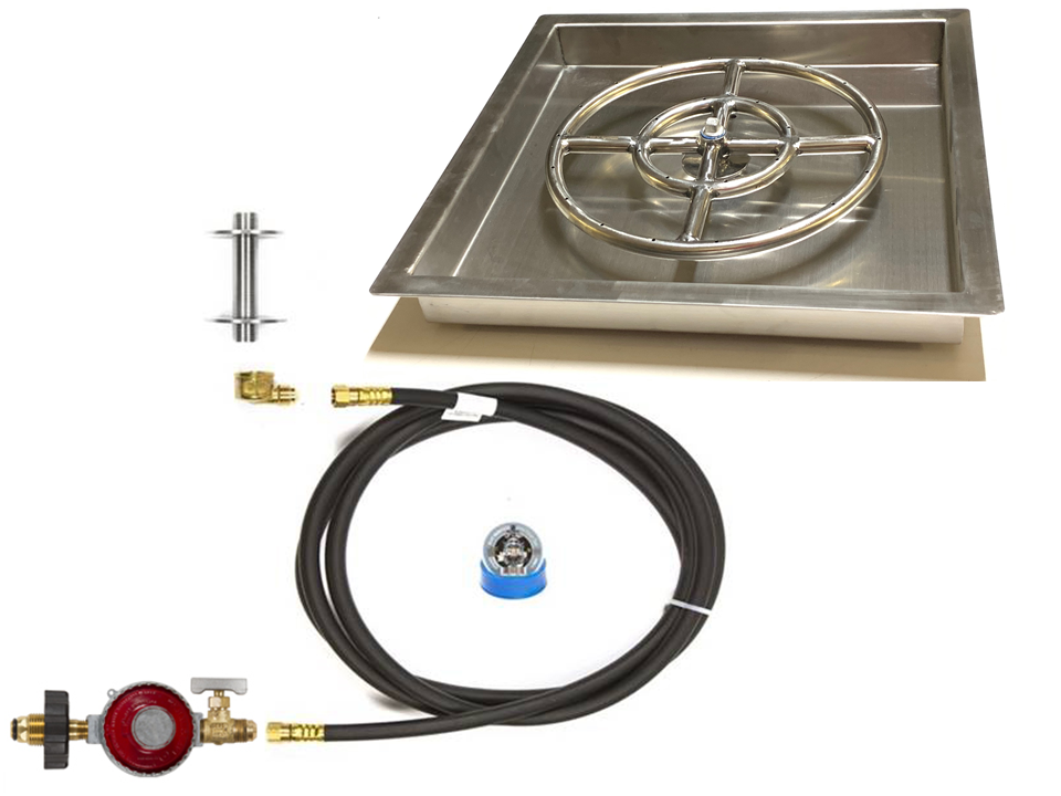 Create Your Own Gas Fire Feature w/ a Basic Complete Kit - Choose ...