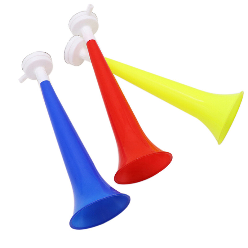 Cheer Plastic Horn Football Game Fans Cheerleading Props Vuvuzela Kid ...
