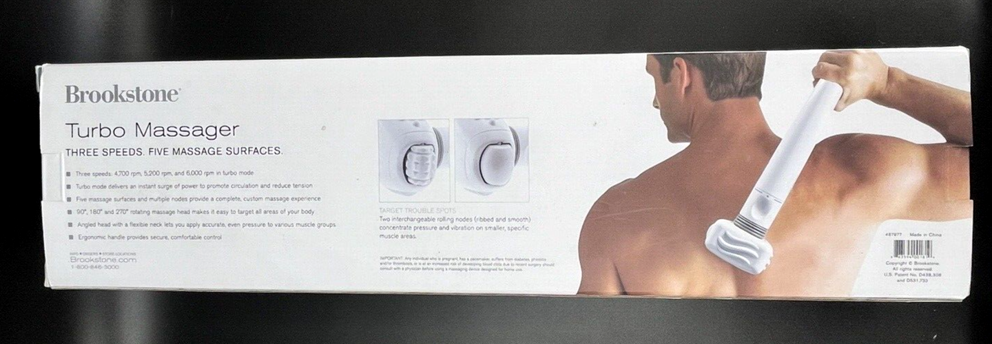 Brookstone TheraSpa Full Body Turbo Massager Multi-speed Model BAM5000 ...