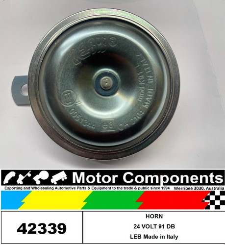 HORN 24 Volt 91DB LEB Made in Italy 42339 | eBay