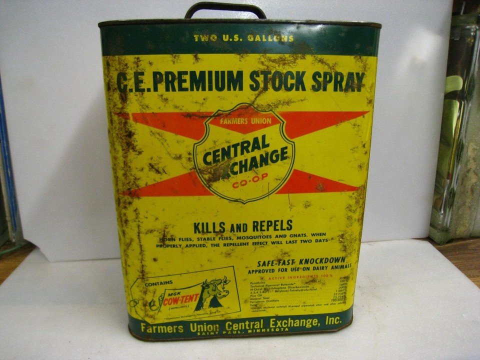 CO-OP Farmers Union Central Exchange 2-Gallon STOCK SPRAY Can CENEX ...