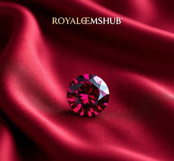 AAA+ 5 Ct Certified Natural Round Cut Red Color Diamond D Grade VVS1 | eBay