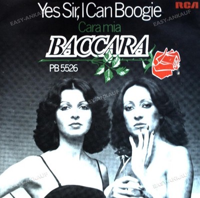 Baccara - Yes Sir, I Can Boogie / Cara Mia 7" (VG+) ' | eBay