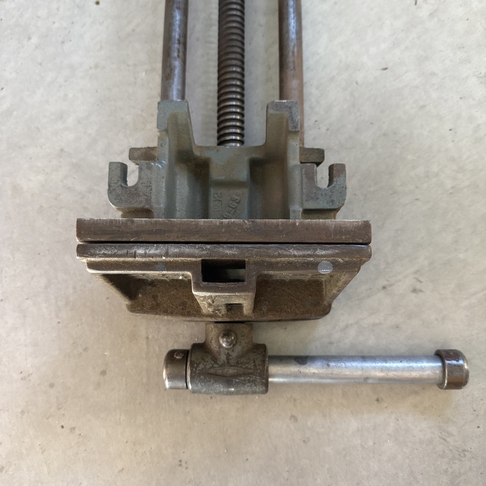 Vintage Wilton 7" Model W-9-63 - Under Bench Wood Working Vise | eBay