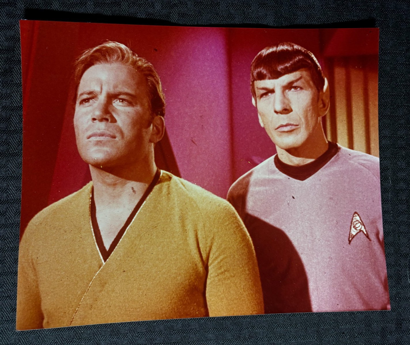 STAR TREK Original Series 8x10" Color Photo ST-10 FVF 7.0 Captain Kirk ...