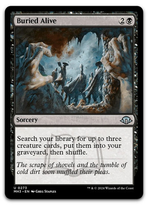 Buried Alive #273 (NM) Modern Horizons 3 MH3 Magic MTG | eBay
