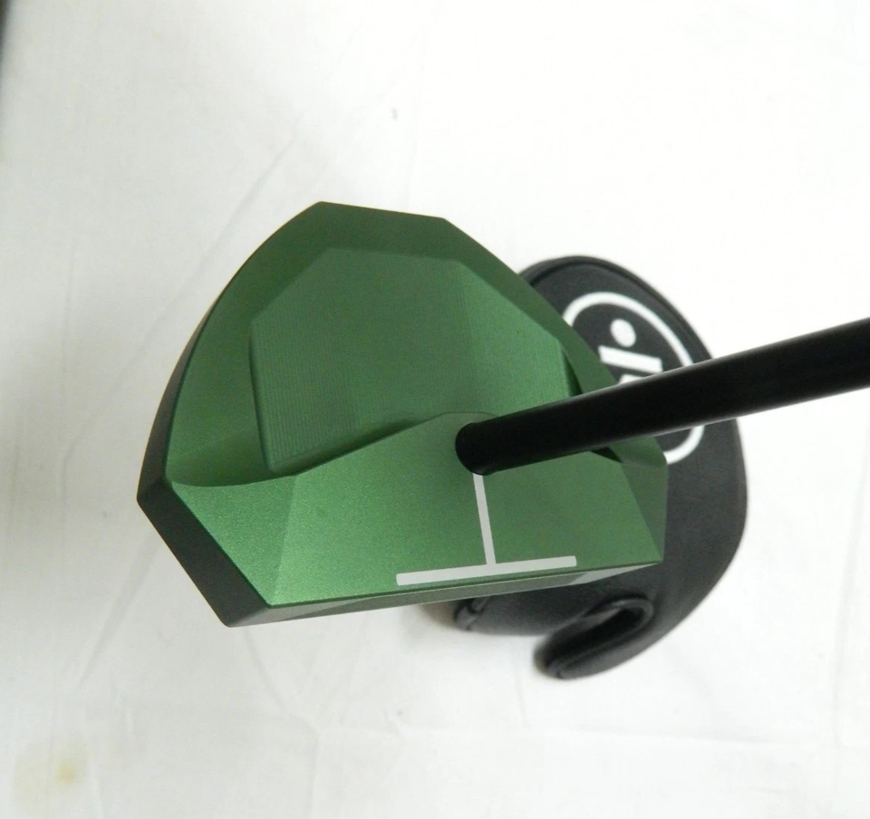 NEW $600+ 2025 LAB Golf OZ.1 CUSTOM GREEN Putter 34 in. 69* Black Steel ...