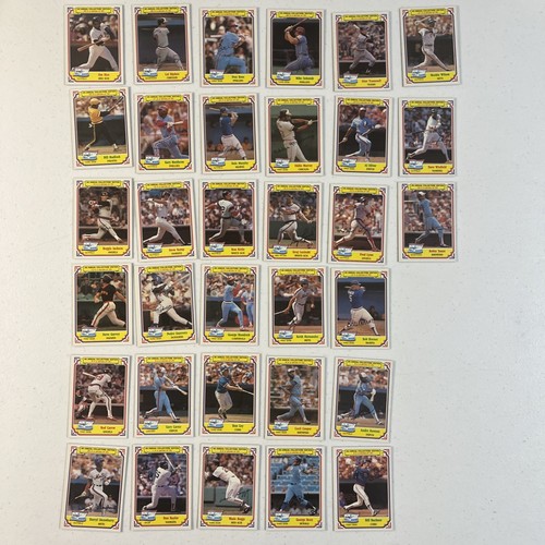 1984 Drake's Big Hitters Topps Complete Set 33 Darryl Strawberry Boggs ...