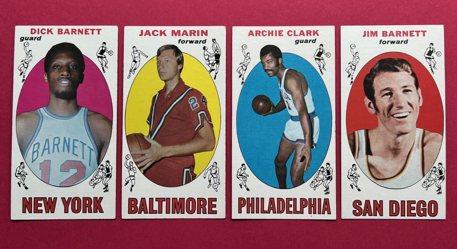 1969 Topps NBA Tallboys - 4 Rookie Cards - See Photos and Description ...