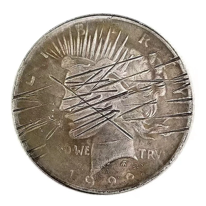 Two Face 2 Sided Coin Harvey Dent Trick Coin For BATMAN Metal Cosplay ...