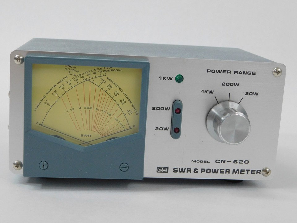 Daiwa CN-620 Ham Radio Cross-Needle SWR Power Meter Wattmeter (works ...