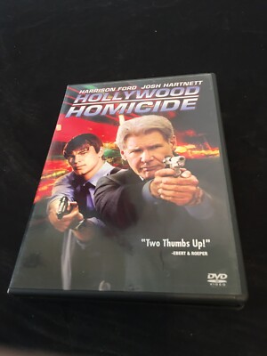 Hollywood Homicide (DVD, 2003) Harrison Ford, Josh Hartnett VG ...