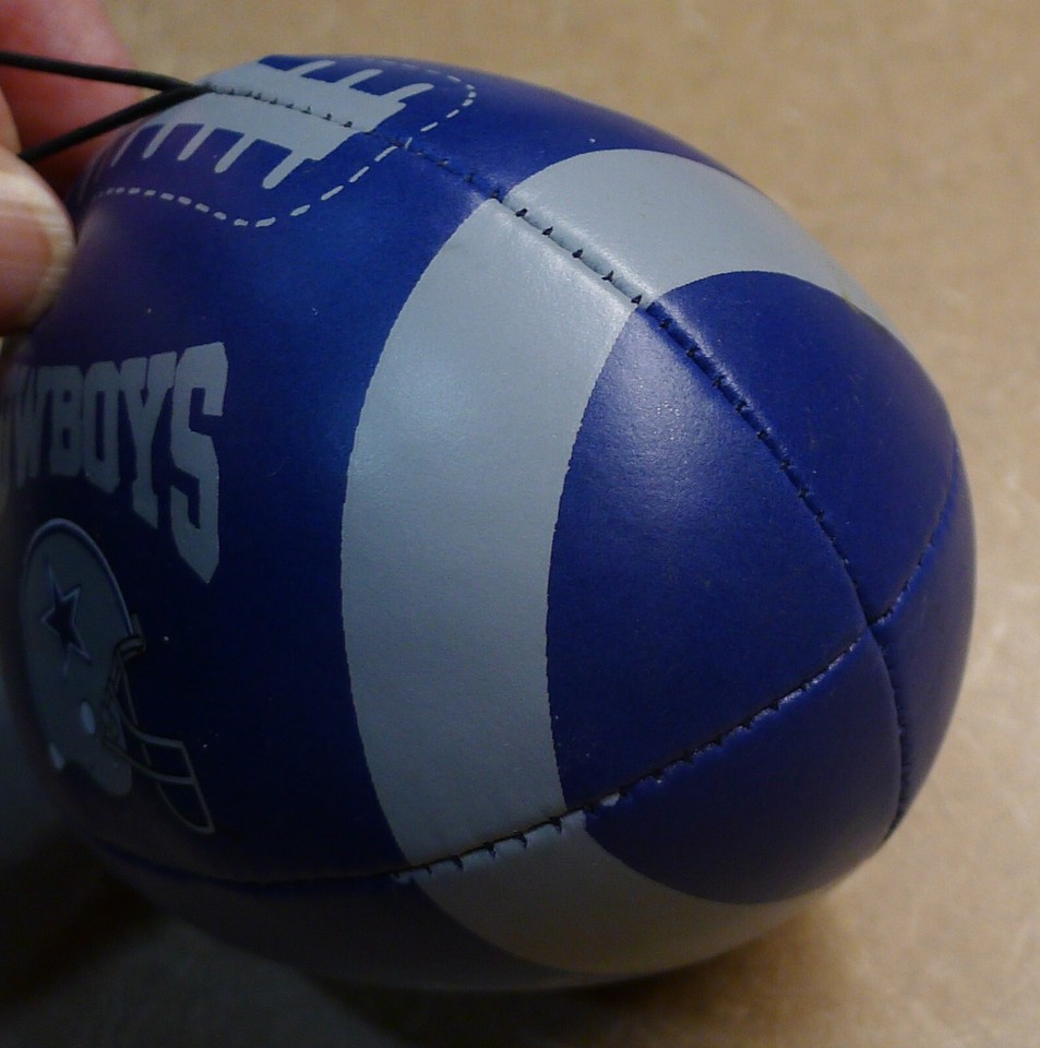Dallas Cowboys Team NFL Good Stuff Mini Football Rearview Mirror or ...