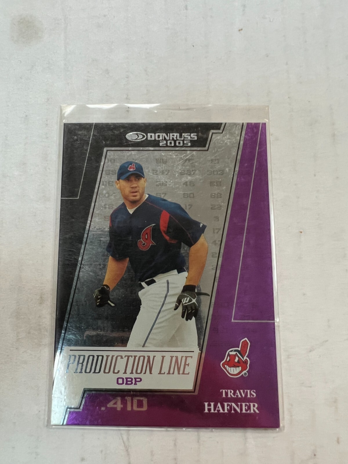 Travis Hafner 2005 Donruss Baseball Production Line #PL-10 #368/410 ...