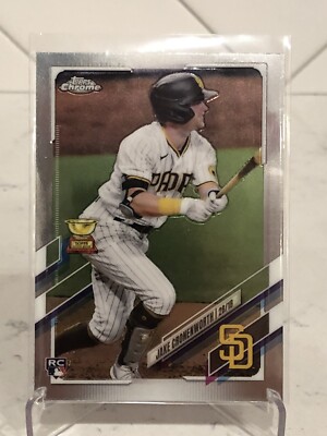 Jake Cronenworth Rookie Card 2021 Topps Chrome Base RC San Diego Padres ...