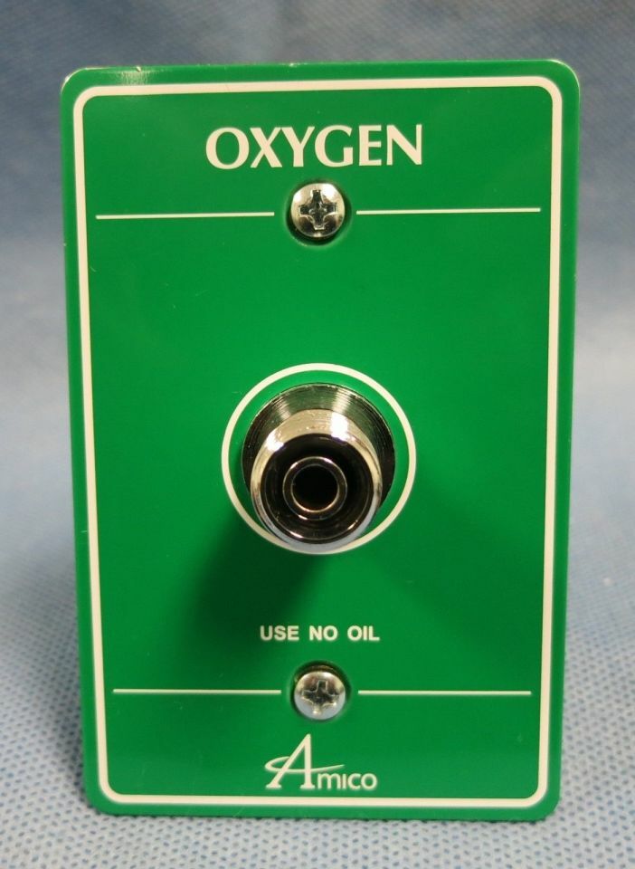 Oxygen Wall Outlet - D.I.S.S. Fitting / Central Oxygen System Recessed ...