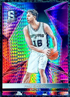 2016-17 PANINI SPECTRA PAU GASOL PURPLE HYPER PRIZM #52 SP SHORT PRINT ...