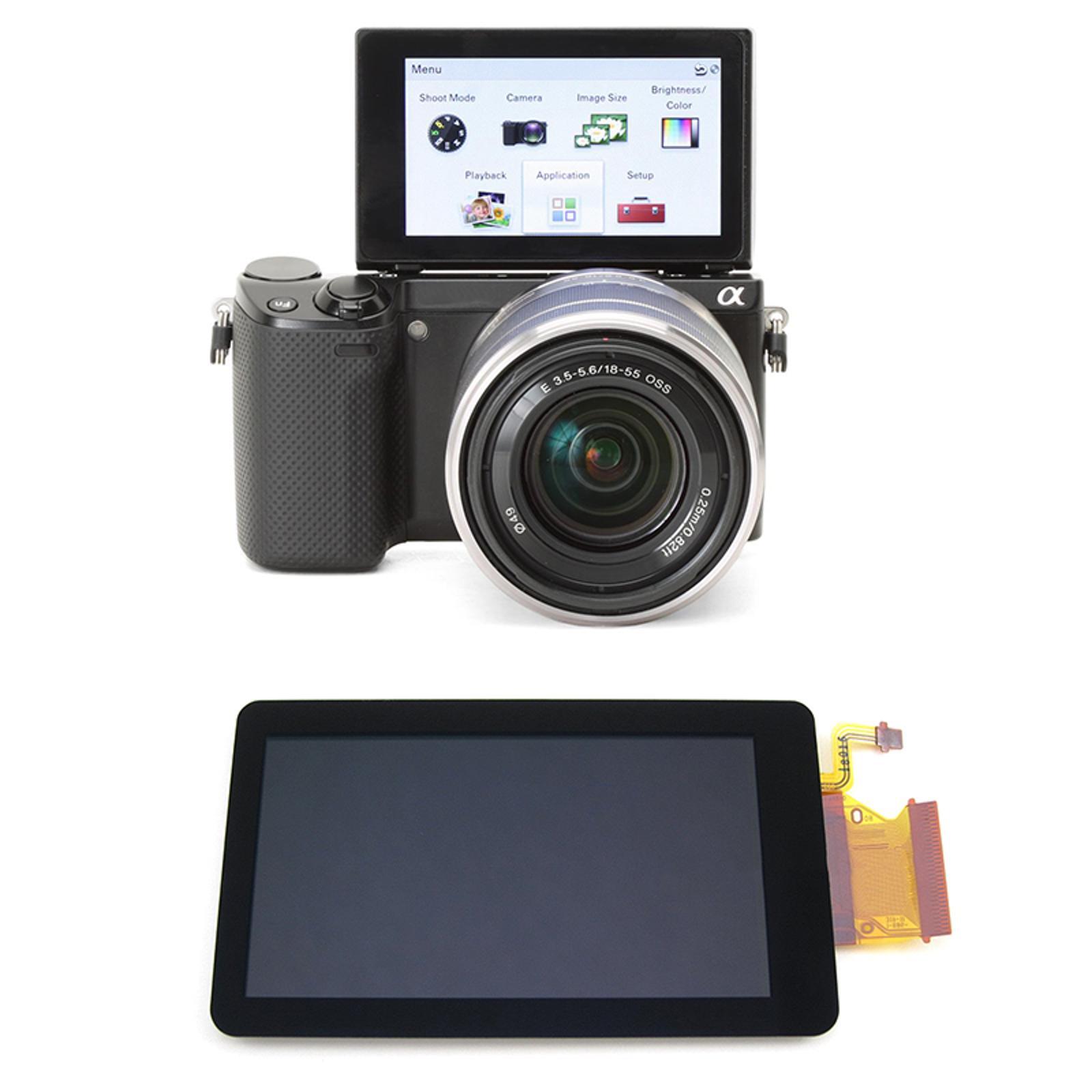 Camera LCD Display Screen Touch Replacement Parts For Sony Alpha NEX-5R ...