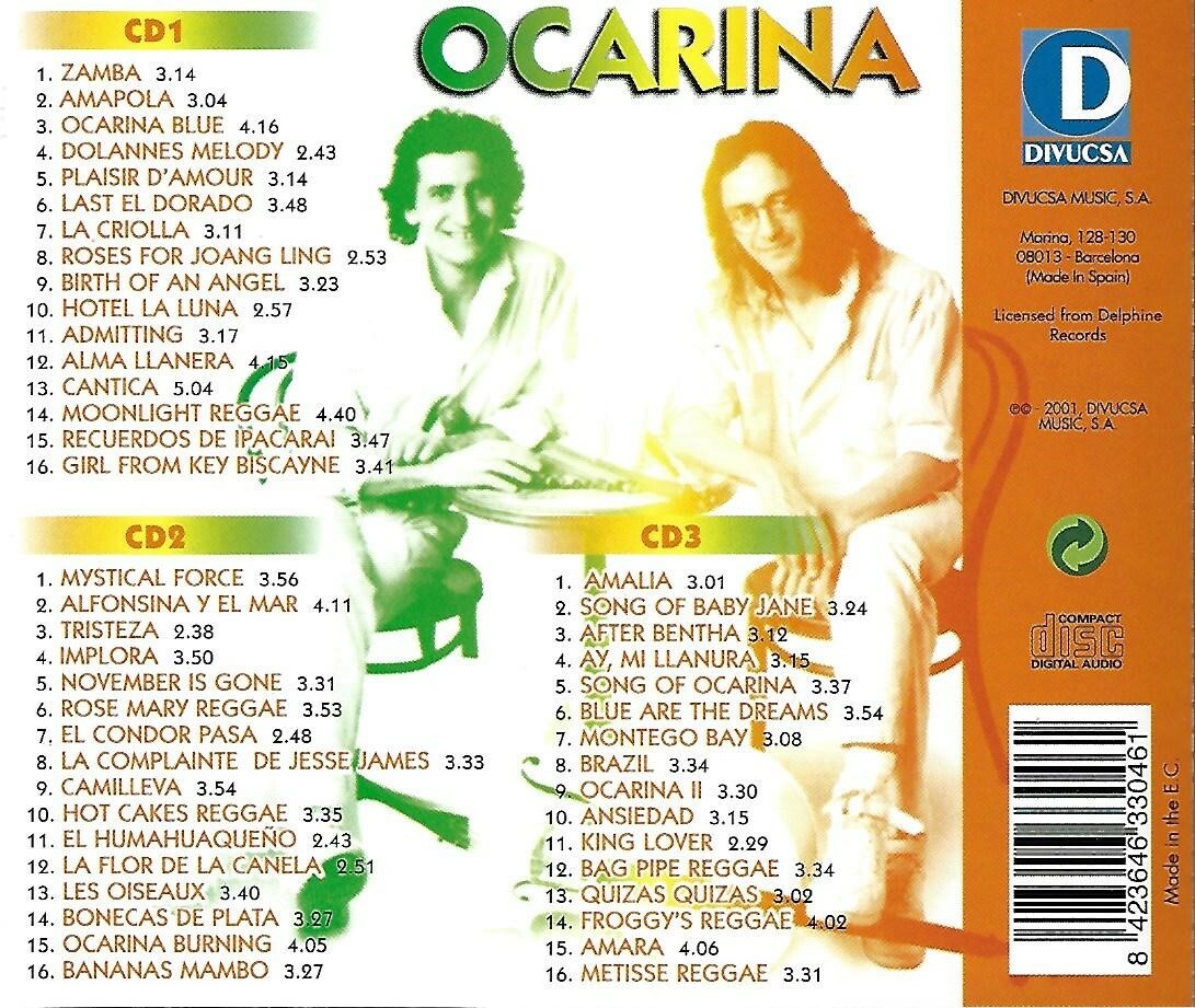 El Mejor Disco de Relajacion by Ocarina (CD, 2001, 3-Discs) | eBay