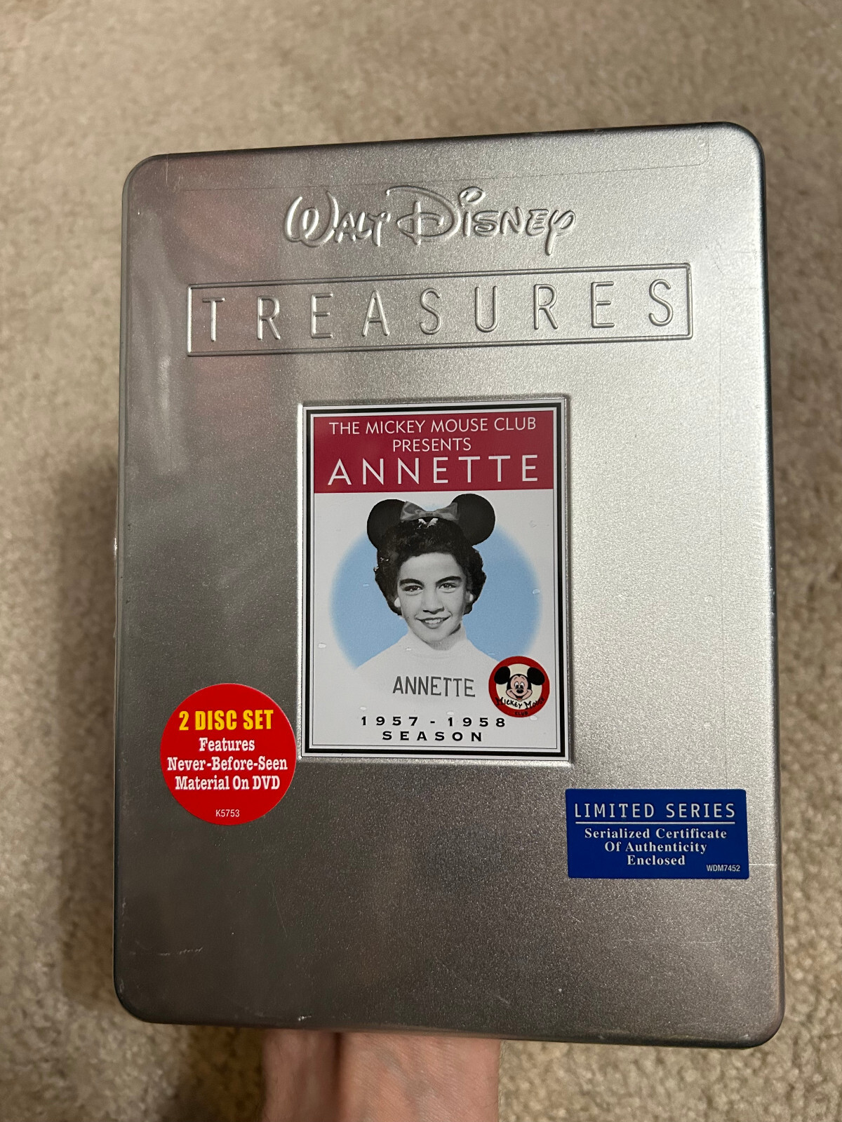 Walt Disney Treasures: Annette - 1957/1958 Season (DVD, 2008, Multidisc ...