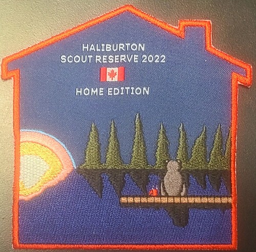 Haliburton Scout Reserve crest badge patch (2022) Scouts Canada | eBay