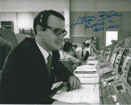 STEVE BALES Flight Controller NASA Engineer Signed 8 x 10 Photo APOLLO ...