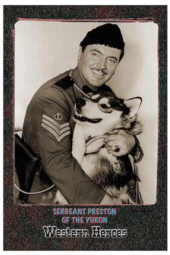 4"X 6" Magnet "SERGEANT PRESTON of the YUKON"- TV show- RICHARD SIMMONS ...