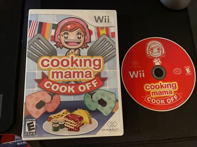 Cooking Mama: Cook Off (Nintendo Wii, 2007) Game, Case & Artwork ...