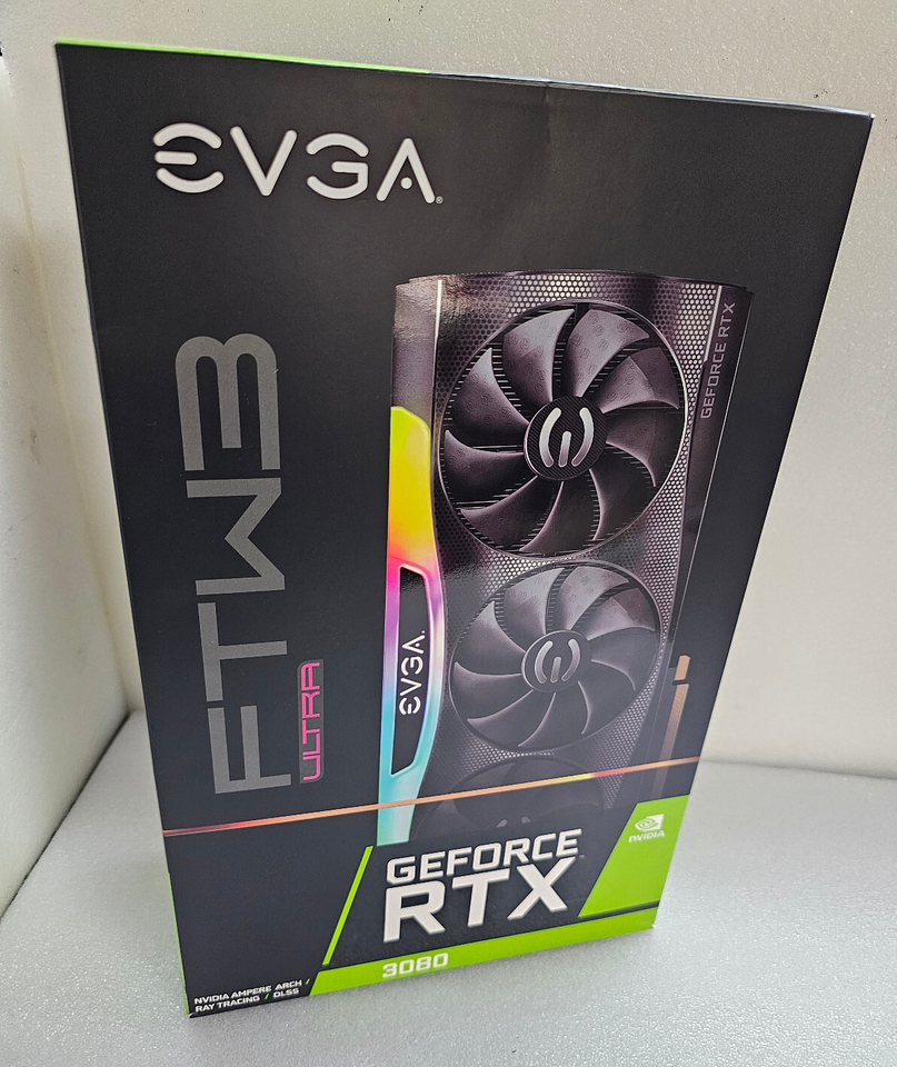 EVGA GeForce RTX 3080 FTW3 ULTRA GAMING 10GB GDDR6X Graphics Card W ...