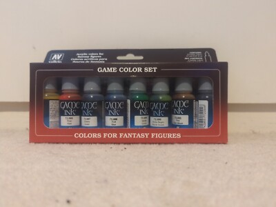 Vallejo Game Ink Paint Set - 8 Colors 8429551722964 | eBay Australia