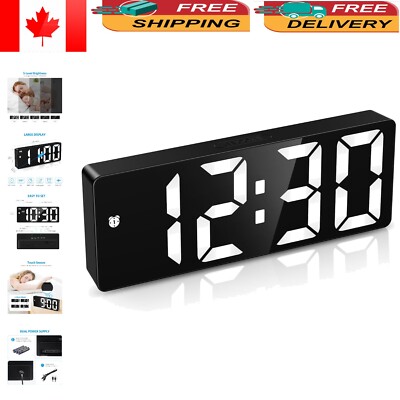 Versatile Desktop Alarm Clock with DST & Power-Saving Mode - Gift ...
