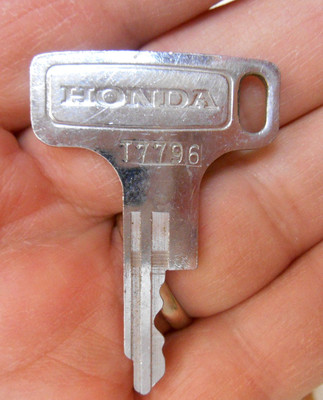 Vintage Original 60's 70's NEW Honda TEC Motorcycle ATV Key t7796 T7796 ...