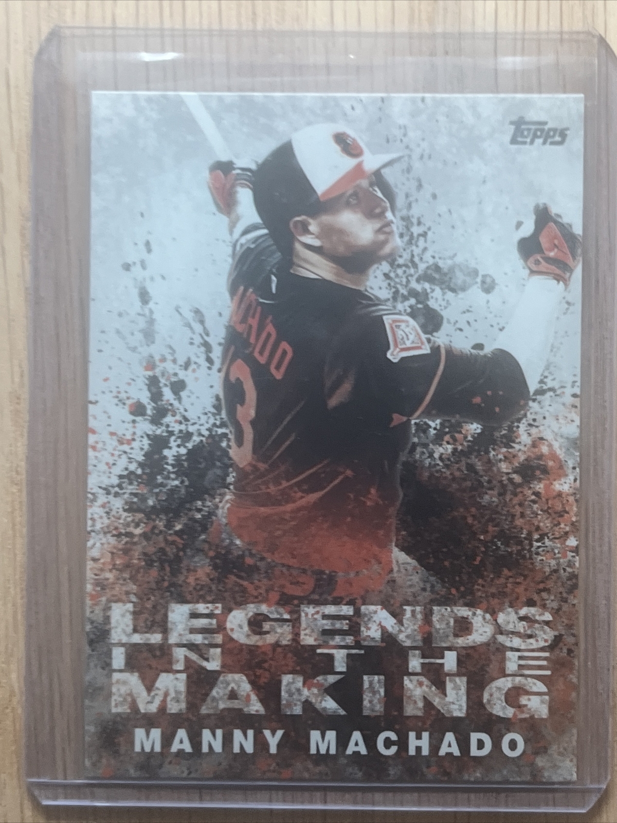 Manny Machado, 2018 Topps Legends in the Making Baseball Card #LTM-MM ...