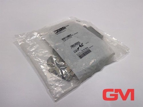 Ve 45x Phoenix Contact End Cover D-MTK 3101029 46x1x28.7mm Gray | eBay UK