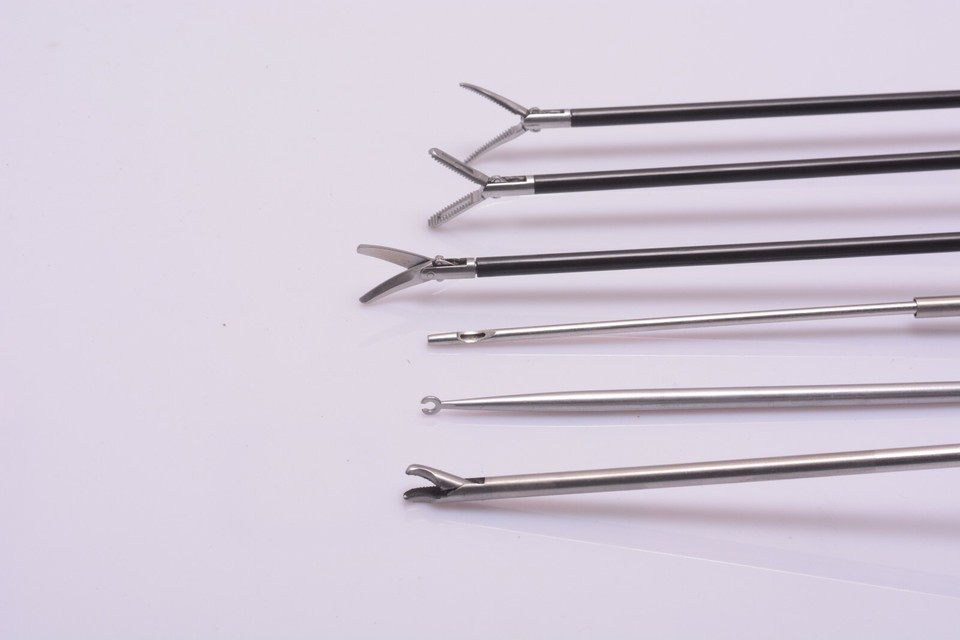 Virtual Endo-Trainer with six basic Instruments Laparoscopic Surgical ...