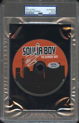 Soulja Boy Signed Autographed CD "The DeAndre Way" PSA/DNA ...