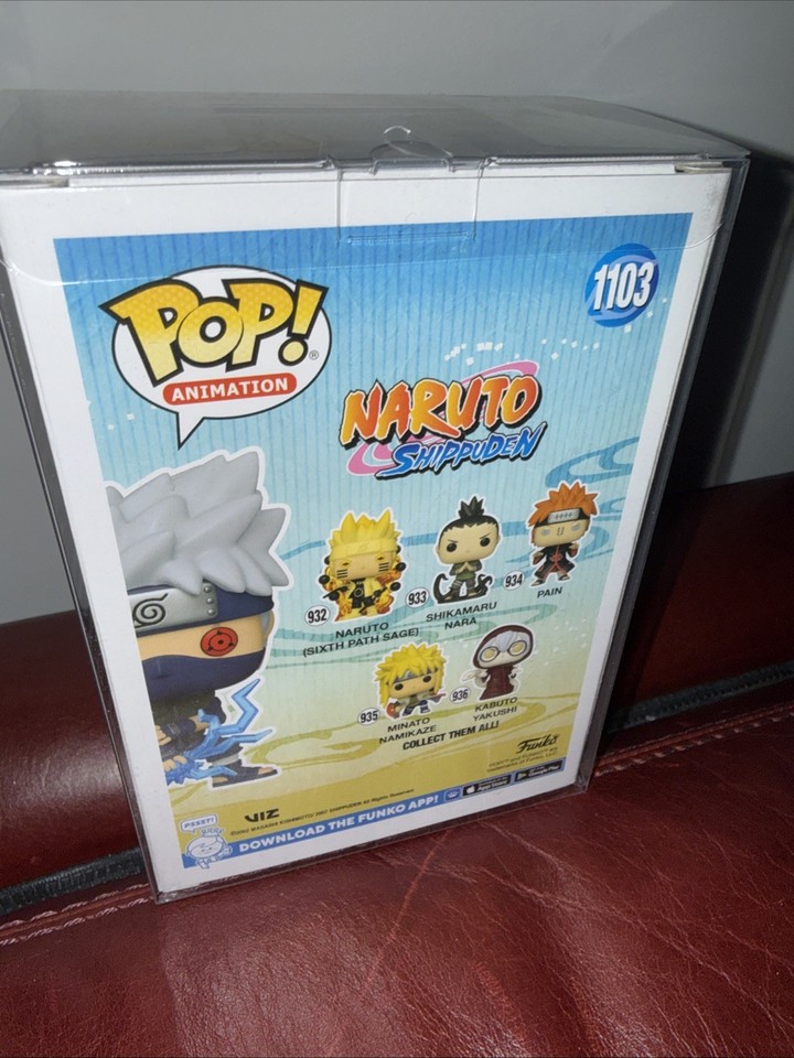 Funko POP! Animation Naruto Shippuden Kakashi (Raikiri) Vinyl Figure ...